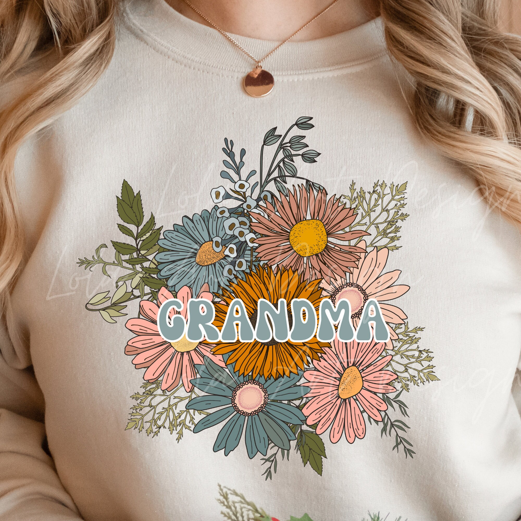 Grandma PNG for Sublimation Boho Grandma Shirt Design Png - Etsy