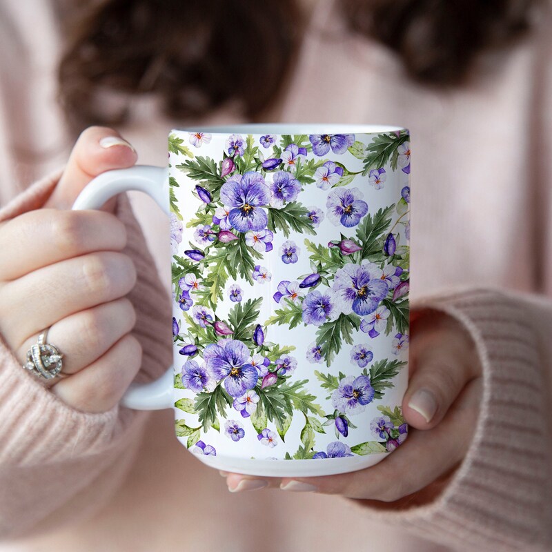 Flower Mugs - Etsy