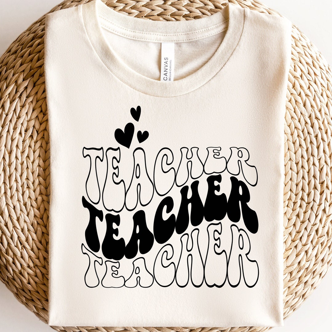 Teacher Svg and Png Files for Cricut, Teacher Svg, Teacher PNG File for ...