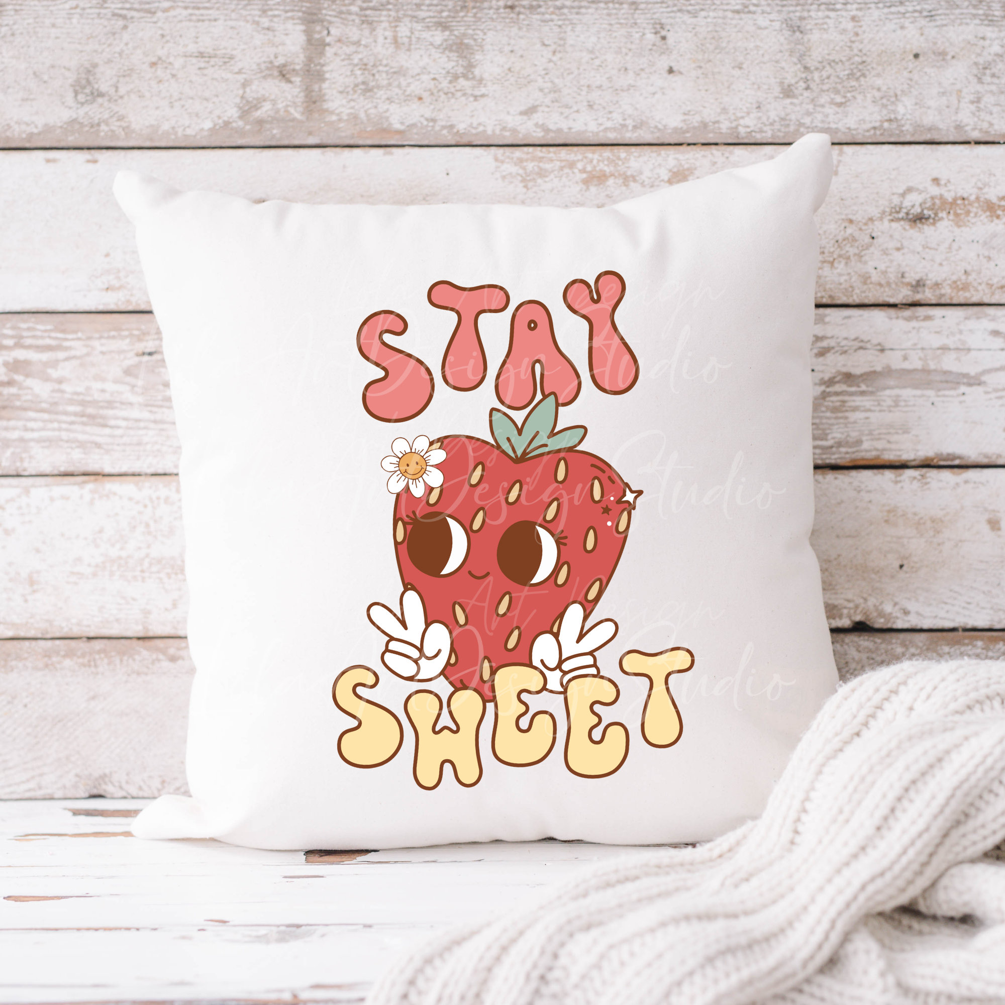 Stay Sweet PNG File Sublimation Design, Funny Strawberry Sublimation ...