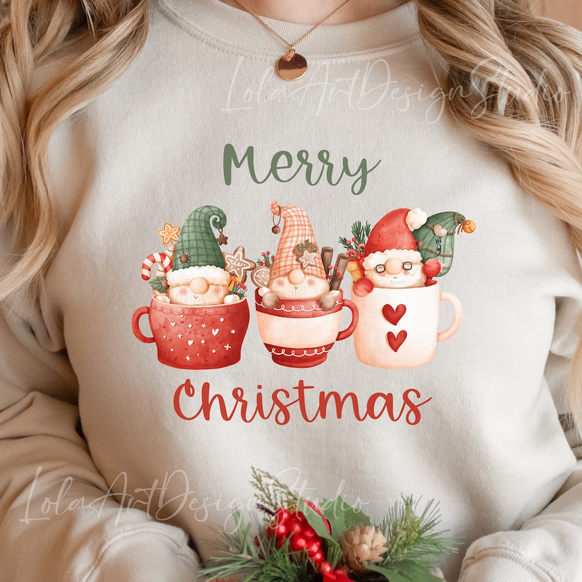Merry Christmas Gnomes Png Sublimation Design Christmas - Etsy