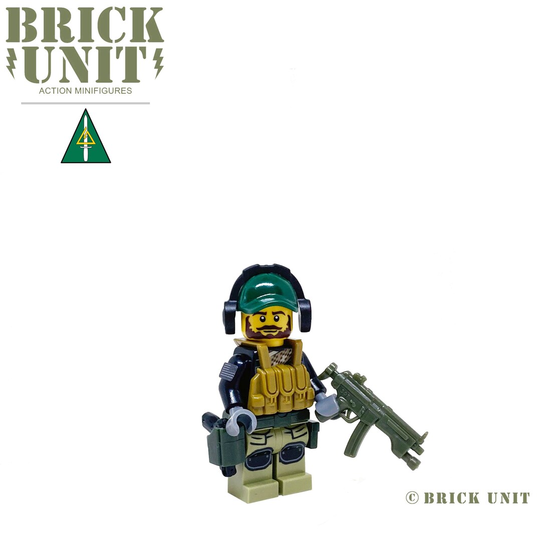 Custom LEGO® U.S. Army Delta Force Operator Minifigure - Etsy Ireland