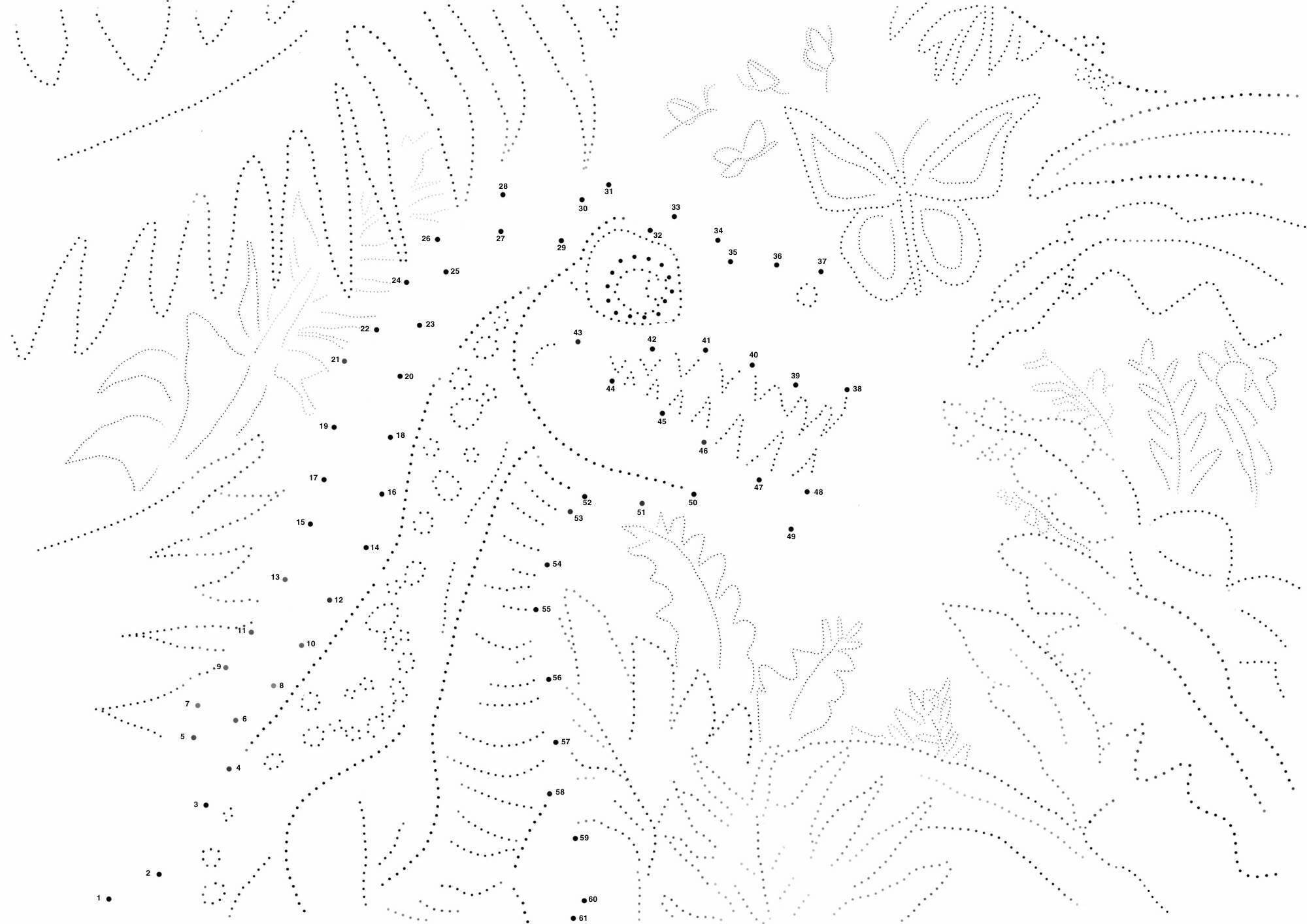 Connect the Dots Dinosaurs, Color and Connect, No Numbers Connect ...