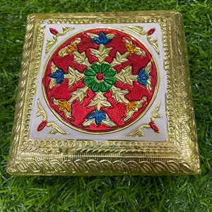 Laddu Gopal Singahasan With Minakari Work / Home Decor / Throne Sofa ...