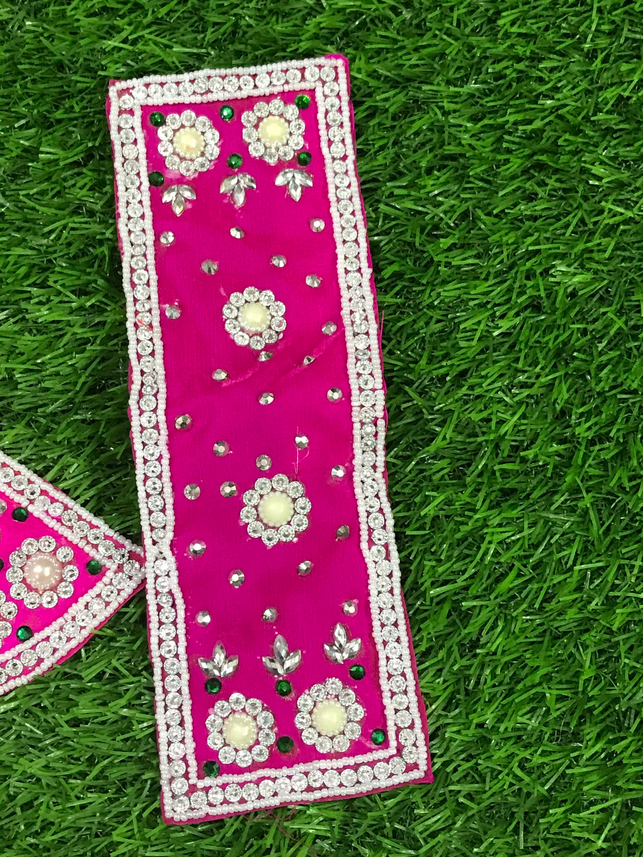 Beautiful Radha Krishna Dress / Stone Work and Embroidered Poshak ...