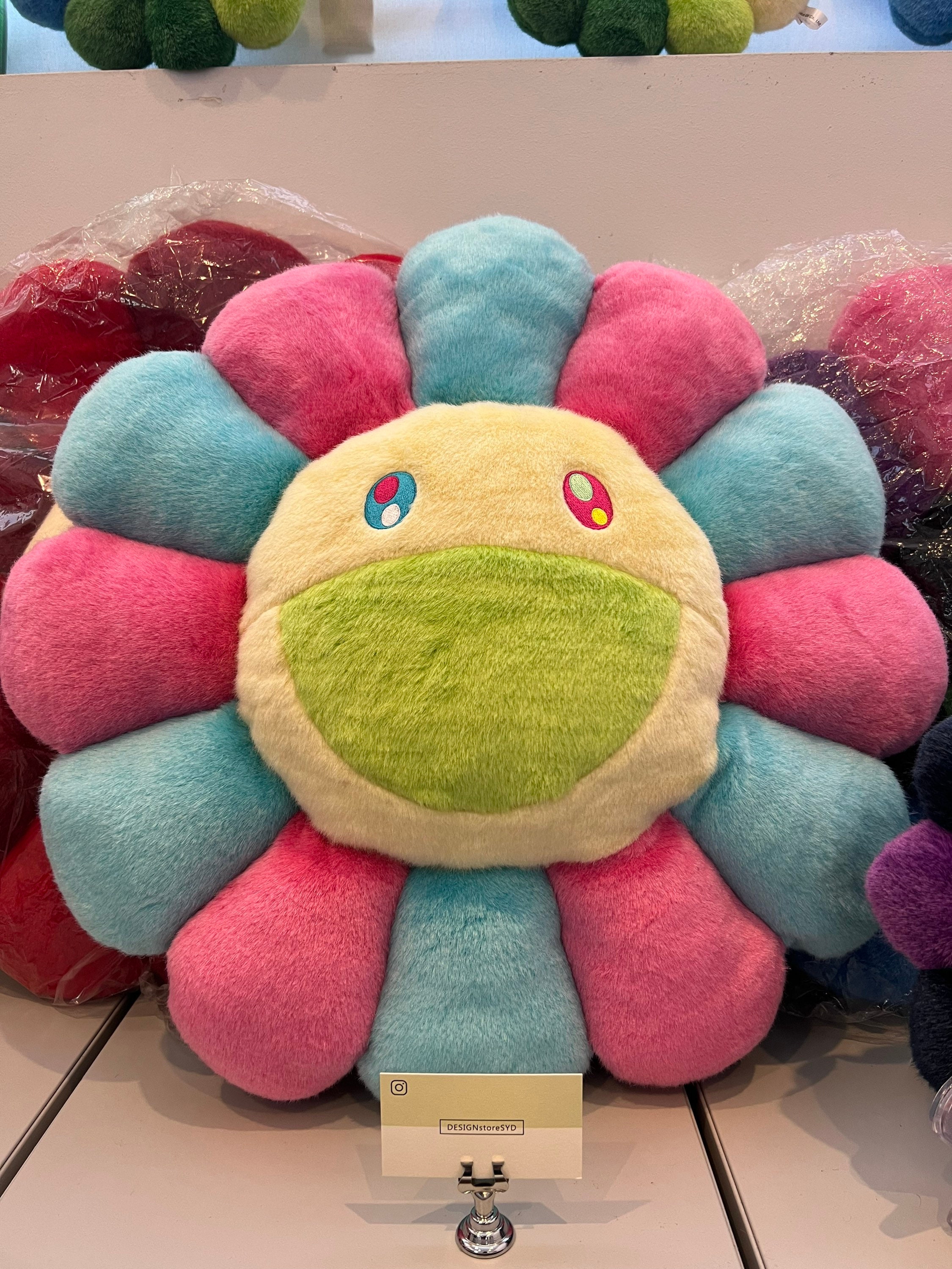 Takashi Murakami Flower Pillow 60cm Authentic - Etsy