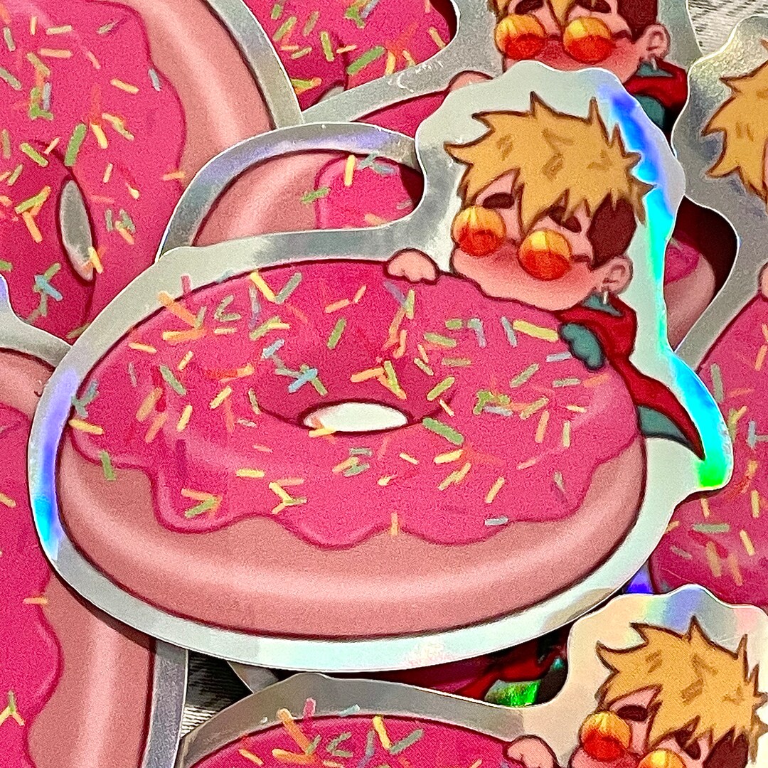Vash Donut Sticker - Etsy
