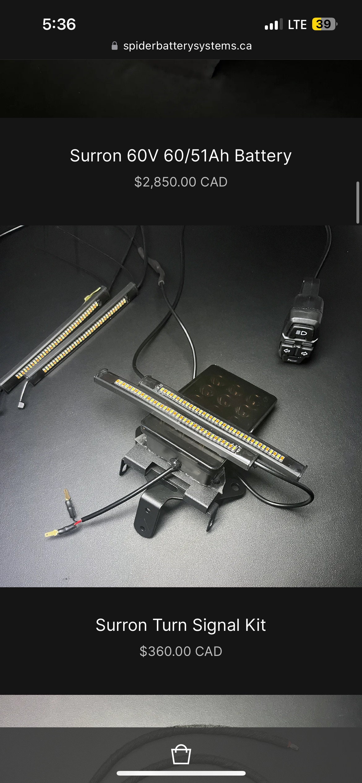 Surron Turn Signal Kit - Plug and Play - Etsy