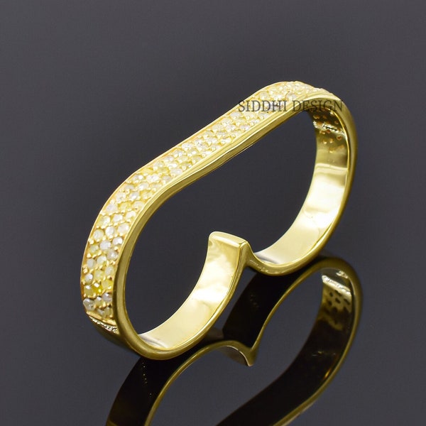 Two Finger Ring - Etsy