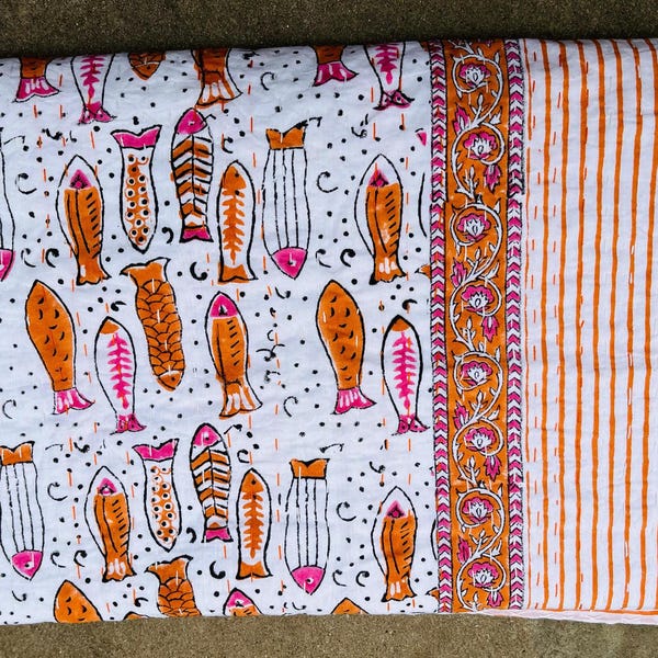 Fish Quilt Block - Etsy