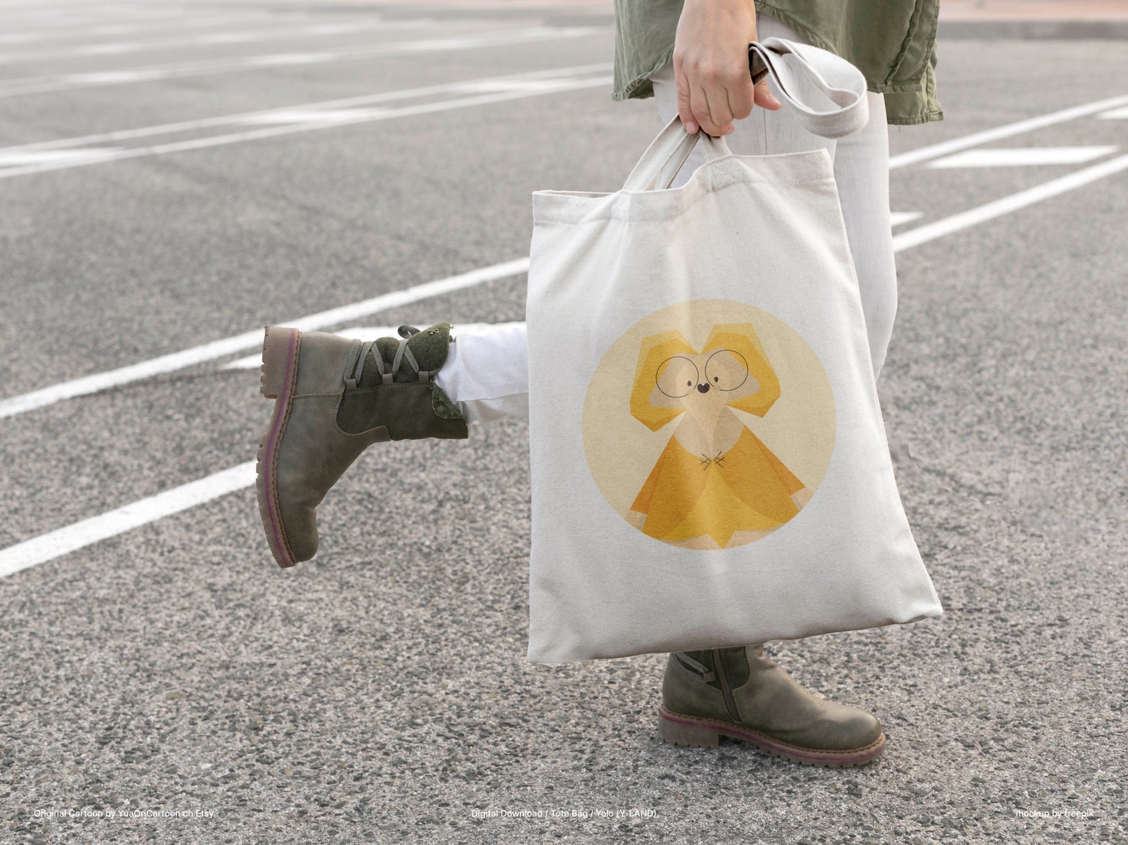 Yolo Yellow Cartoon Character SVG PNG JPG Kindergarten - Etsy