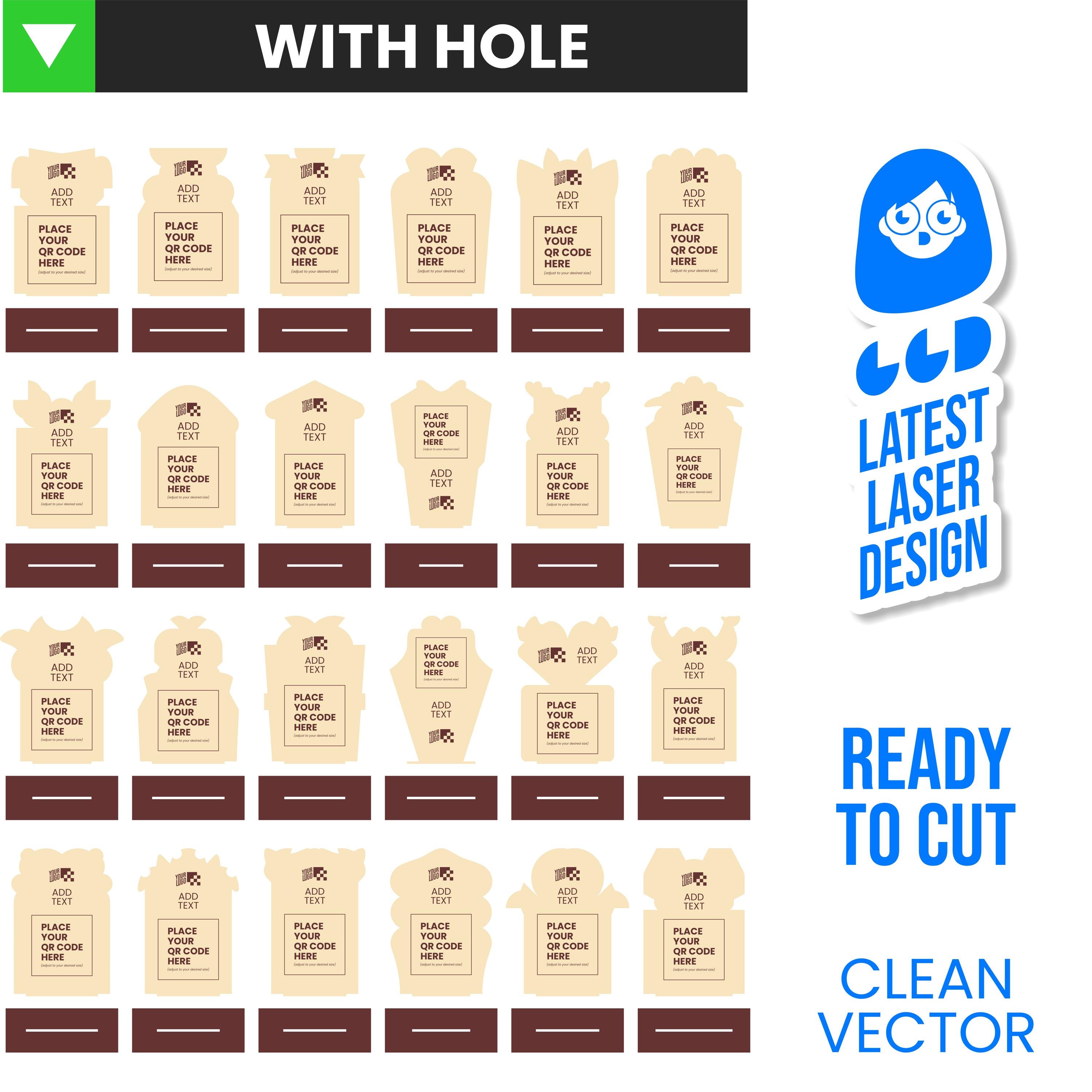 Scan to Pay Sign Bundle SVG, Social Media QR Code Sign Template ...