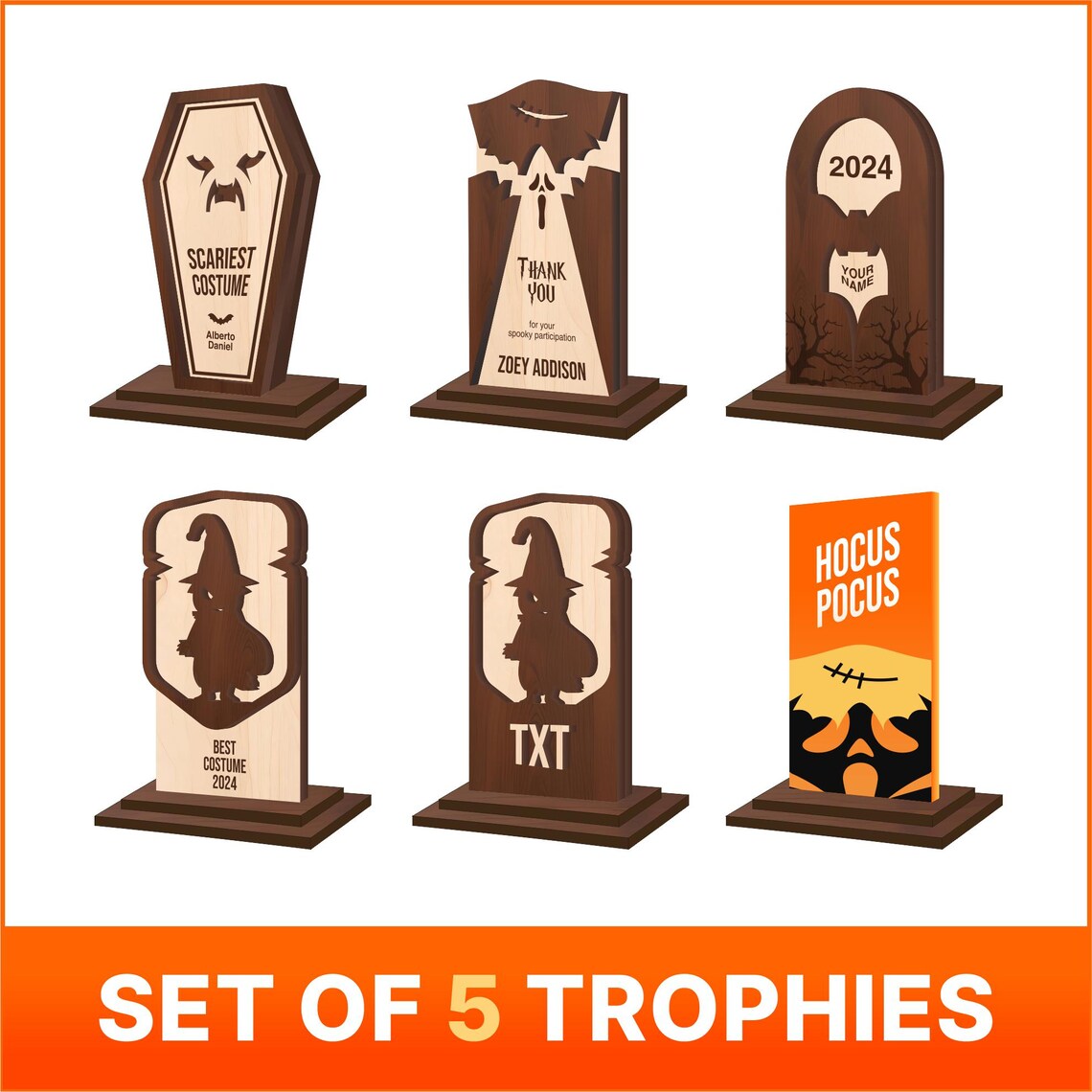 Halloween Trophy for Costume Party Prize Best Costume Contest Award ...
