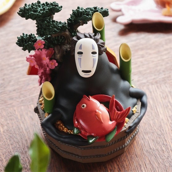 Original Ghibli No Face Figure/diorama/toy Spirited Away - Etsy