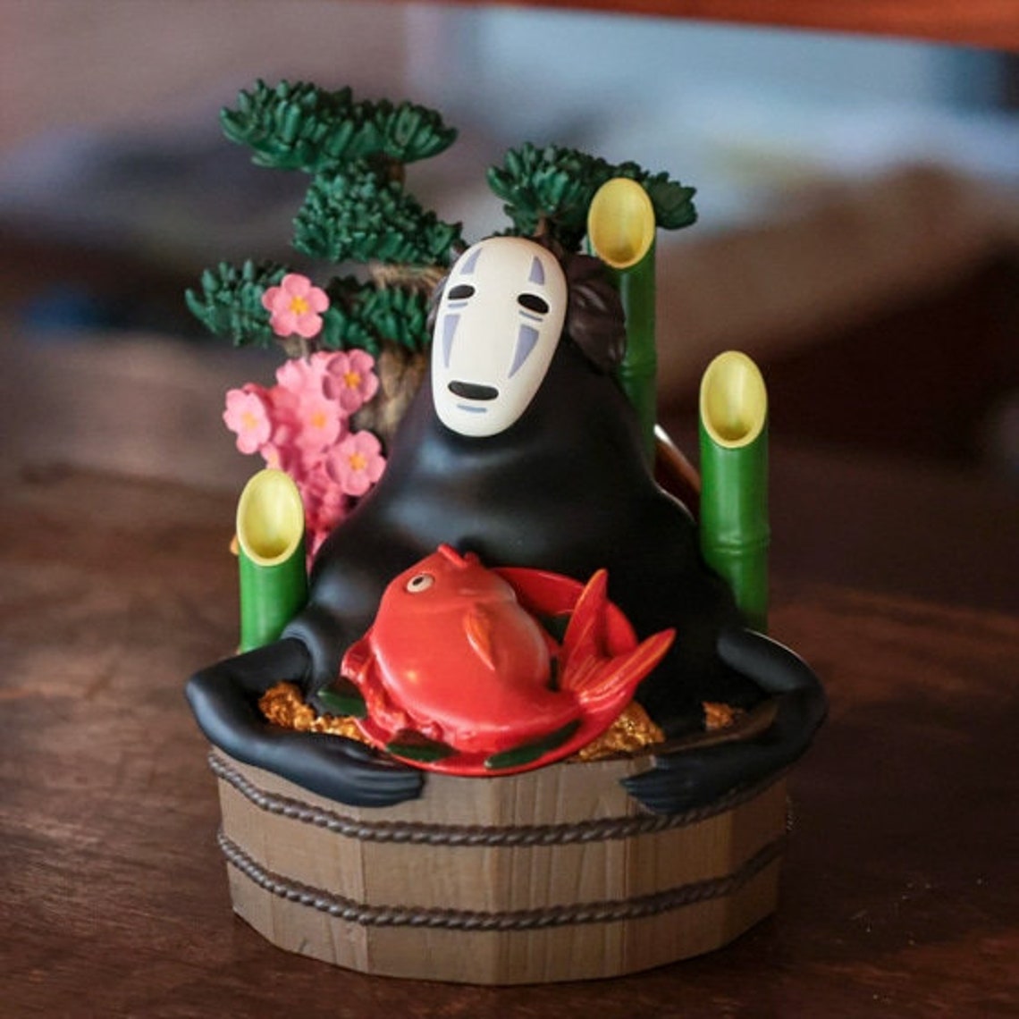 Original Ghibli No Face Figure/diorama/toy Spirited Away - Etsy