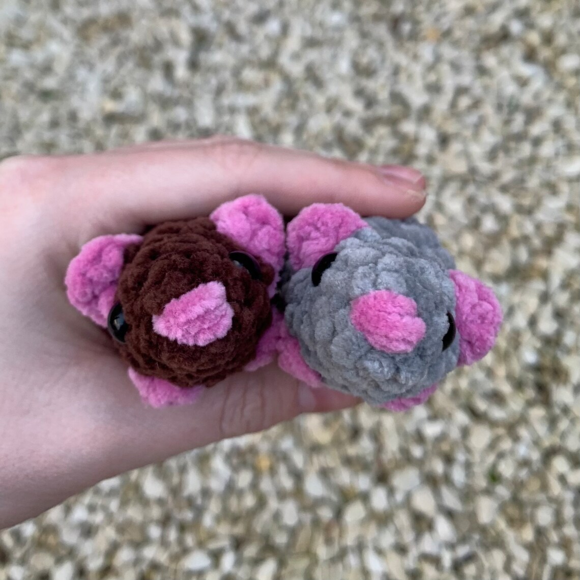 No-sew Rat Crochet Pattern, Rat Pattern, Crochet Rat, No-sew Crochet ...