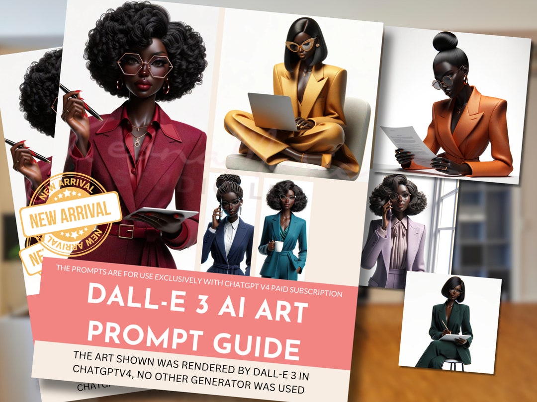 Exclusive Chatgpt V4 and DALL-E3 Ai Art Prompt Guide | African American ...