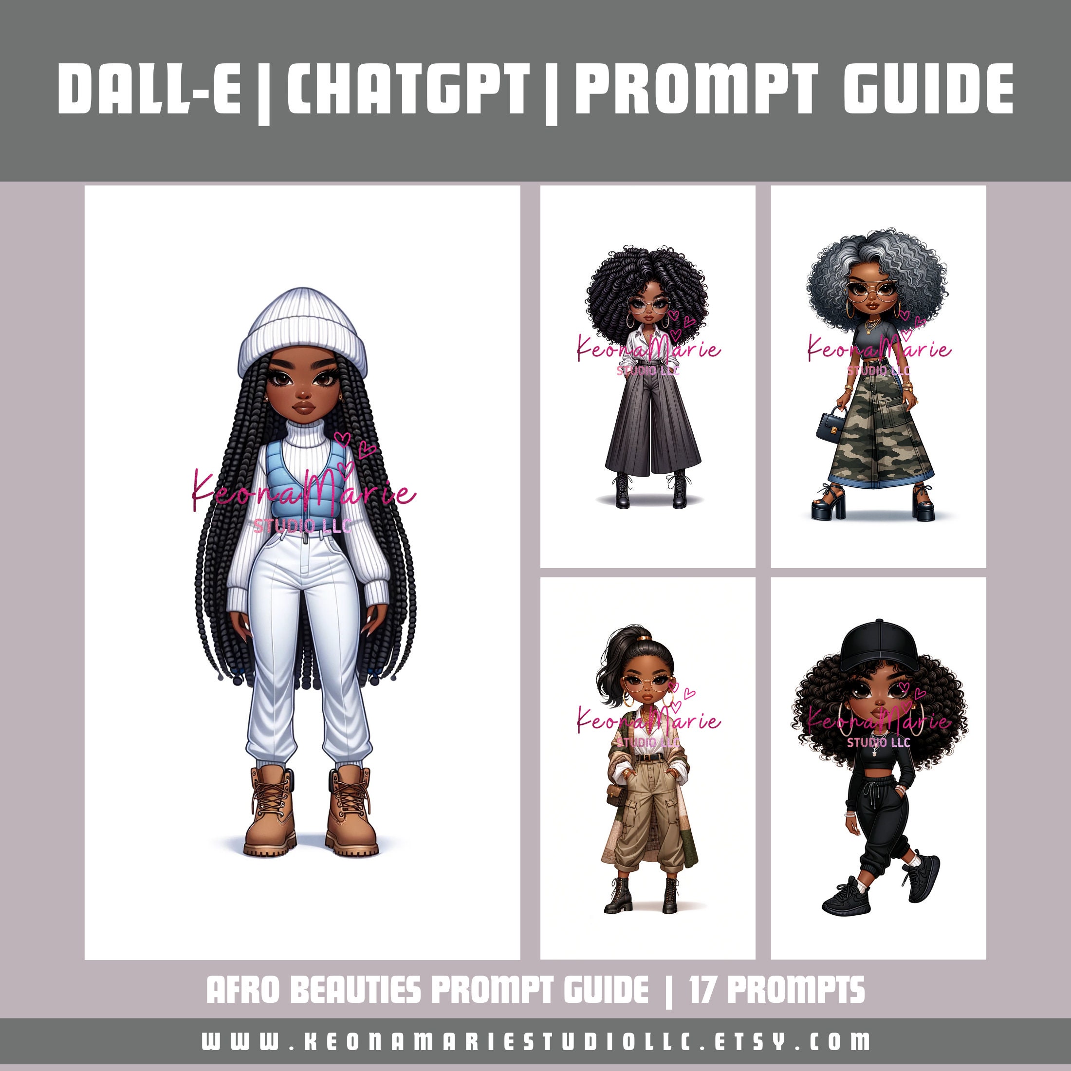 Dall-e3 & Chatgpt V4 Ai Art Prompt Guide 17 Sample Prompts 12 Sample ...