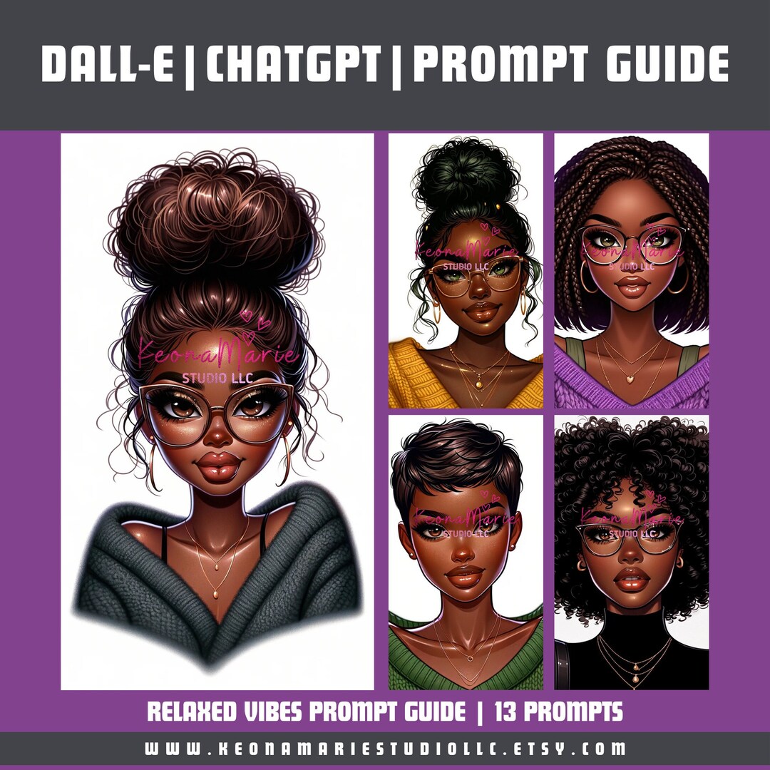 Dall-e3 & Chatgpt V4 Ai Art Prompt Guide 13 Sample Prompts 13 Sample ...