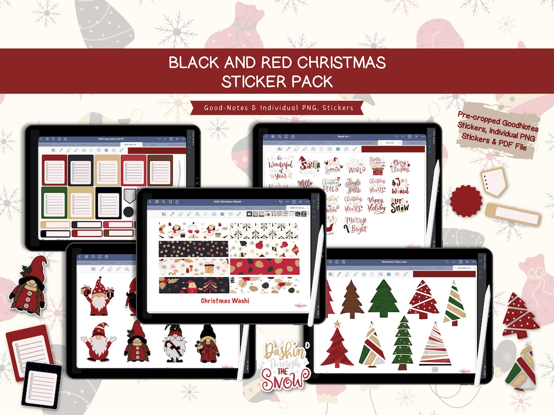 Digital Planner Stickers, Goodnotes Stickers, Goodnotes Planner ...