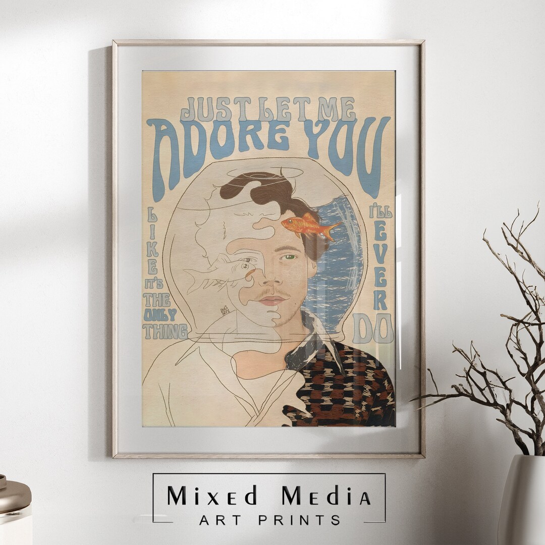 Harry Styles Poster Music Poster Digital Download Home Decor Harry ...