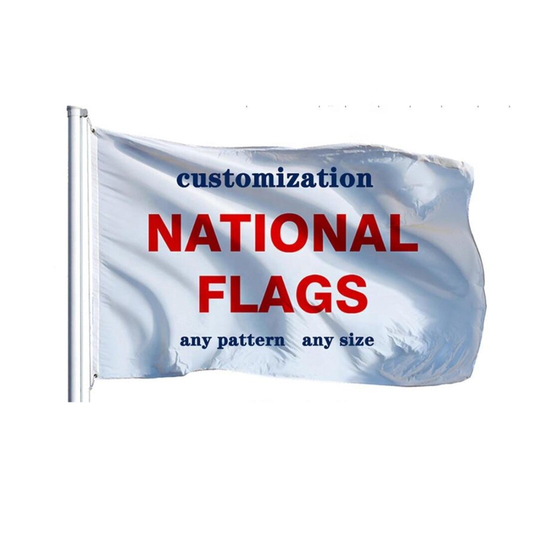 Custom Pattern 3x5 Flag Outdoor Banner Double Sided Flag Digital ...