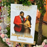 Acrylic Welcome Sign - Etsy