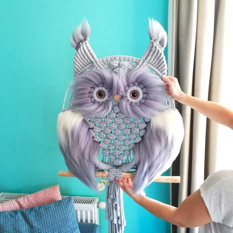 Macrame Owl Tutorial - Etsy