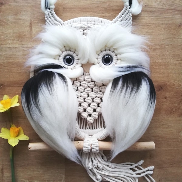 Macrame Owl - Etsy