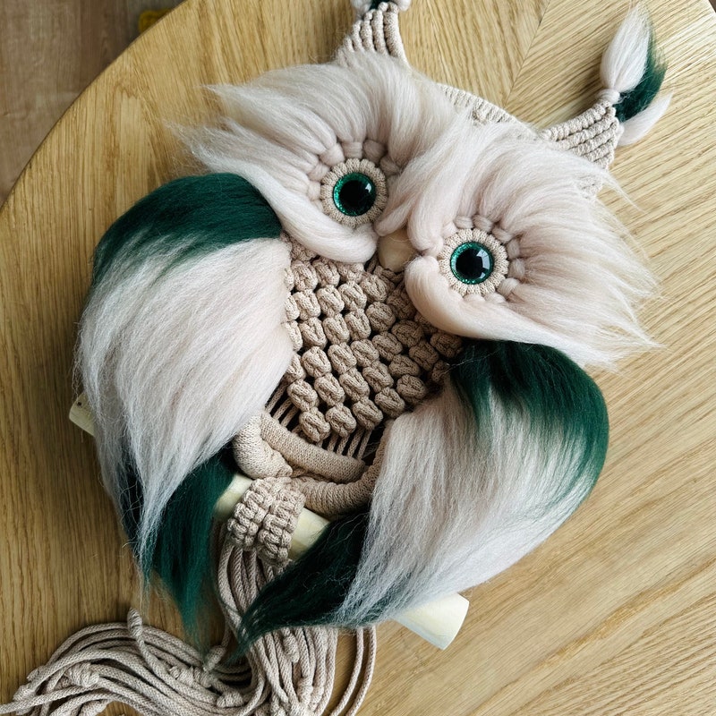 Macrame Owl Pattern - Etsy
