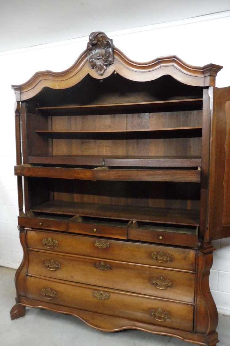 Antieke kast eiken keukenkast buffetkast rond 1880 - Etsy Nederland