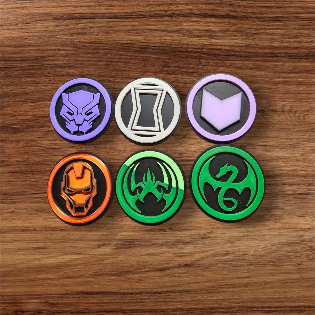 Marvel Rivals Duelist Pins/keychain Set 1 - Etsy