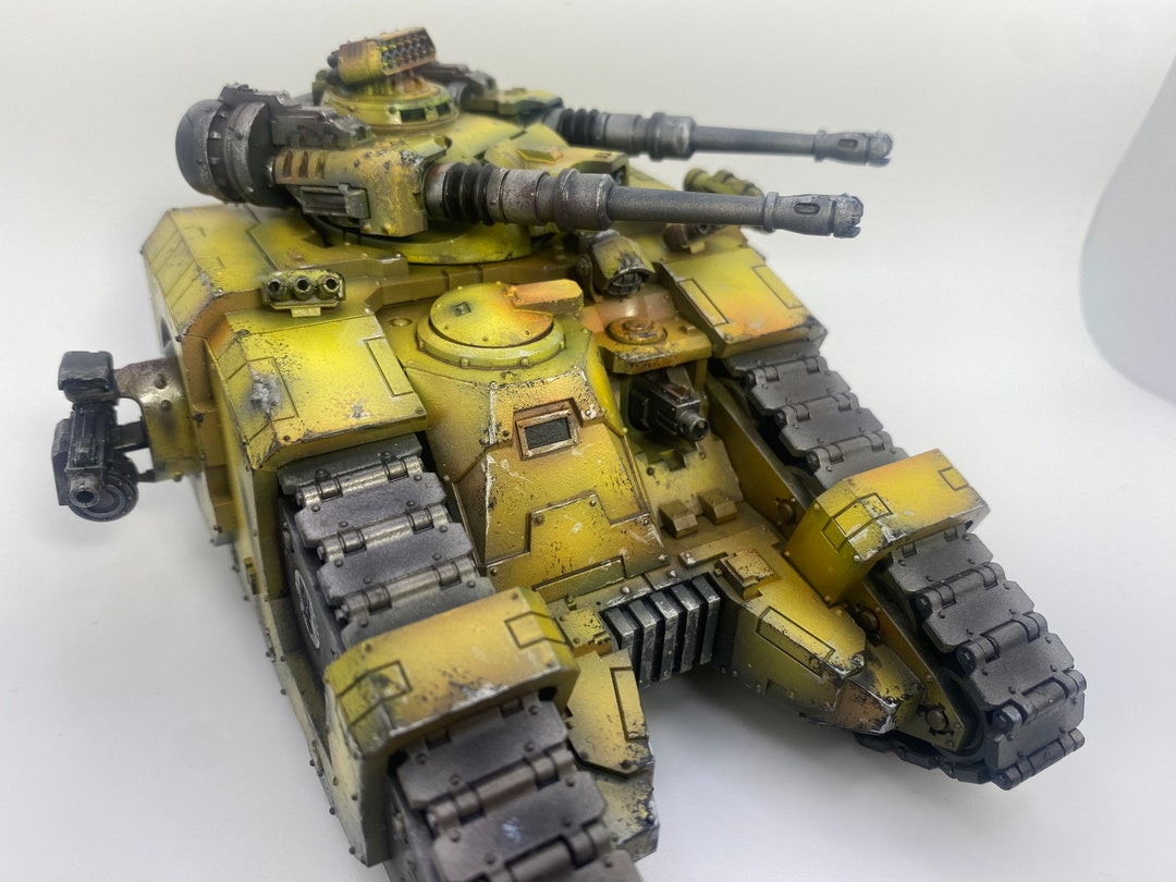 Warhammer40k Sicaran Battle Tank Professionally Painted With Weapons ...