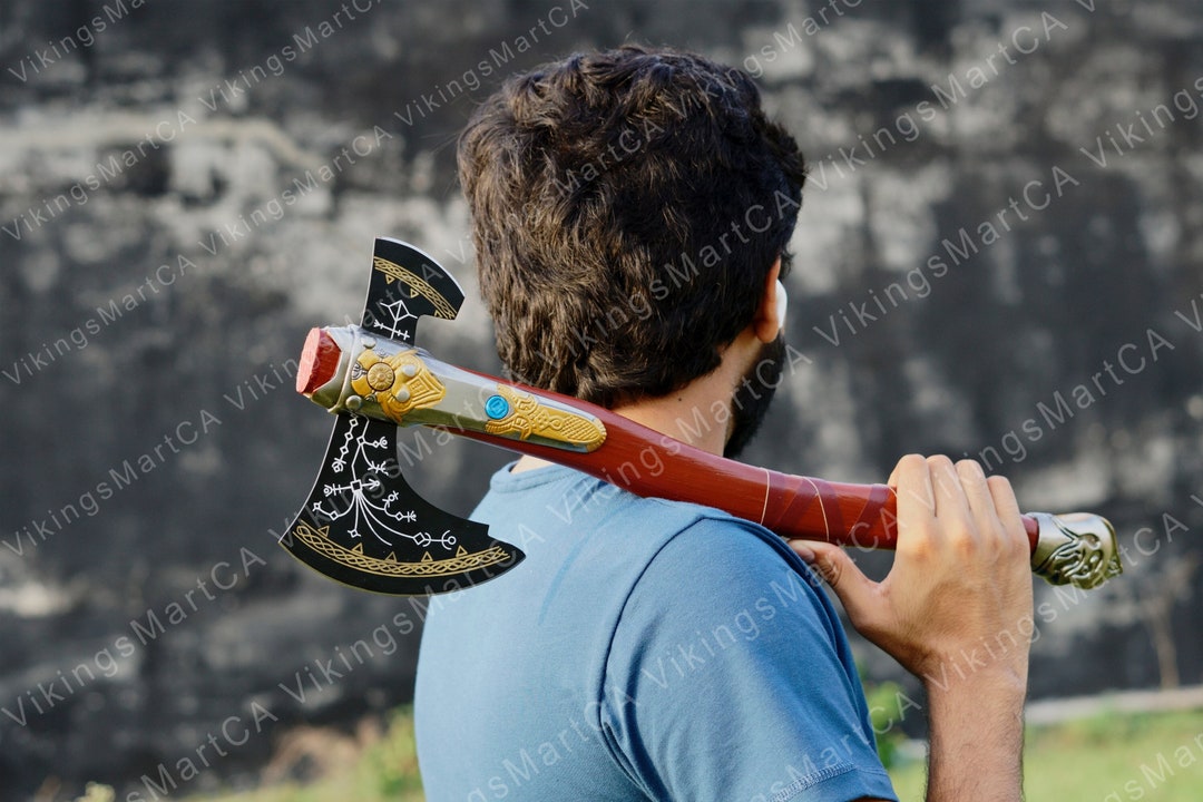 God of War Mini AXE Kratos Leviathan Axe Scandinavian Axe - Etsy