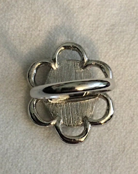 NOS Vtg 1974 FLATTERY Green Marbled Scalloped Sarah C… - Gem