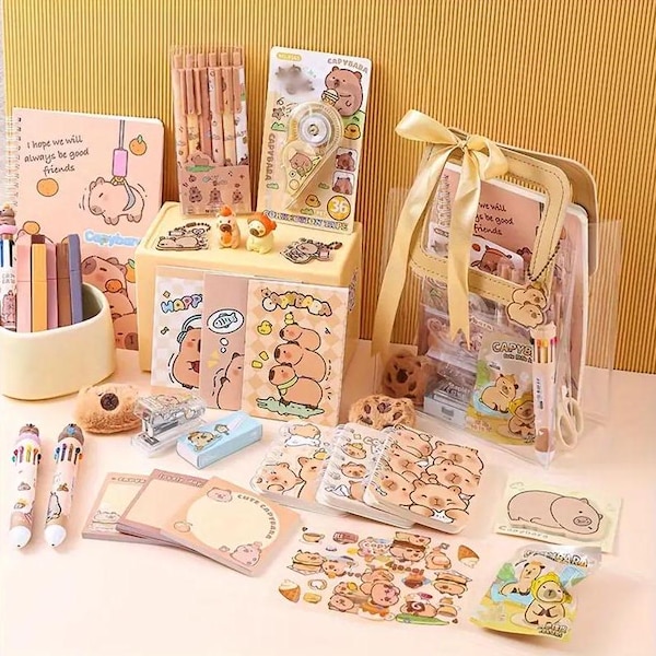 Capybara Stationery - Etsy UK