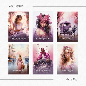 Roza's Kipper, Kipper Cards, Kipper Deck, Large Size Cards, Divination ...