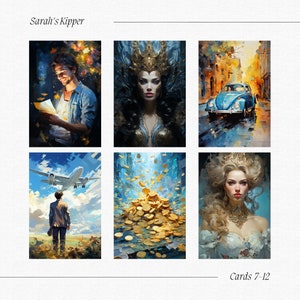 Sarah's Kipper BRIDGE Size, Kipper Deck, Oracle Cards, Kipper Karten ...