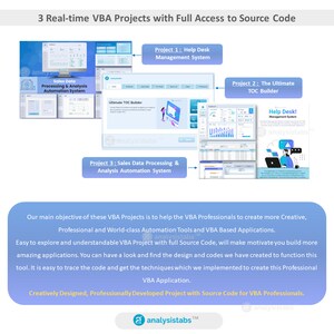 3 Real-time VBA Projects Bundle With Full Access to Source Code - Etsy