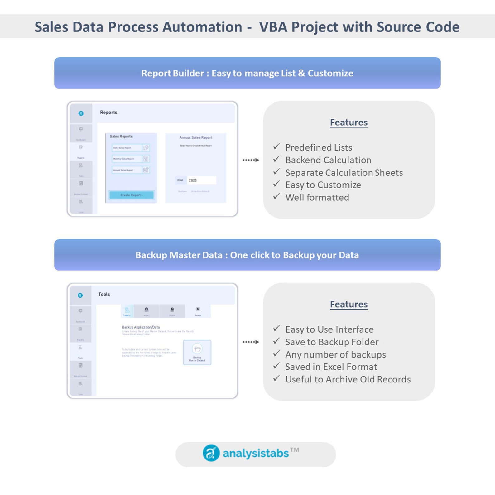 Sales Data Process Automation – VBA Project With Source Code - Etsy