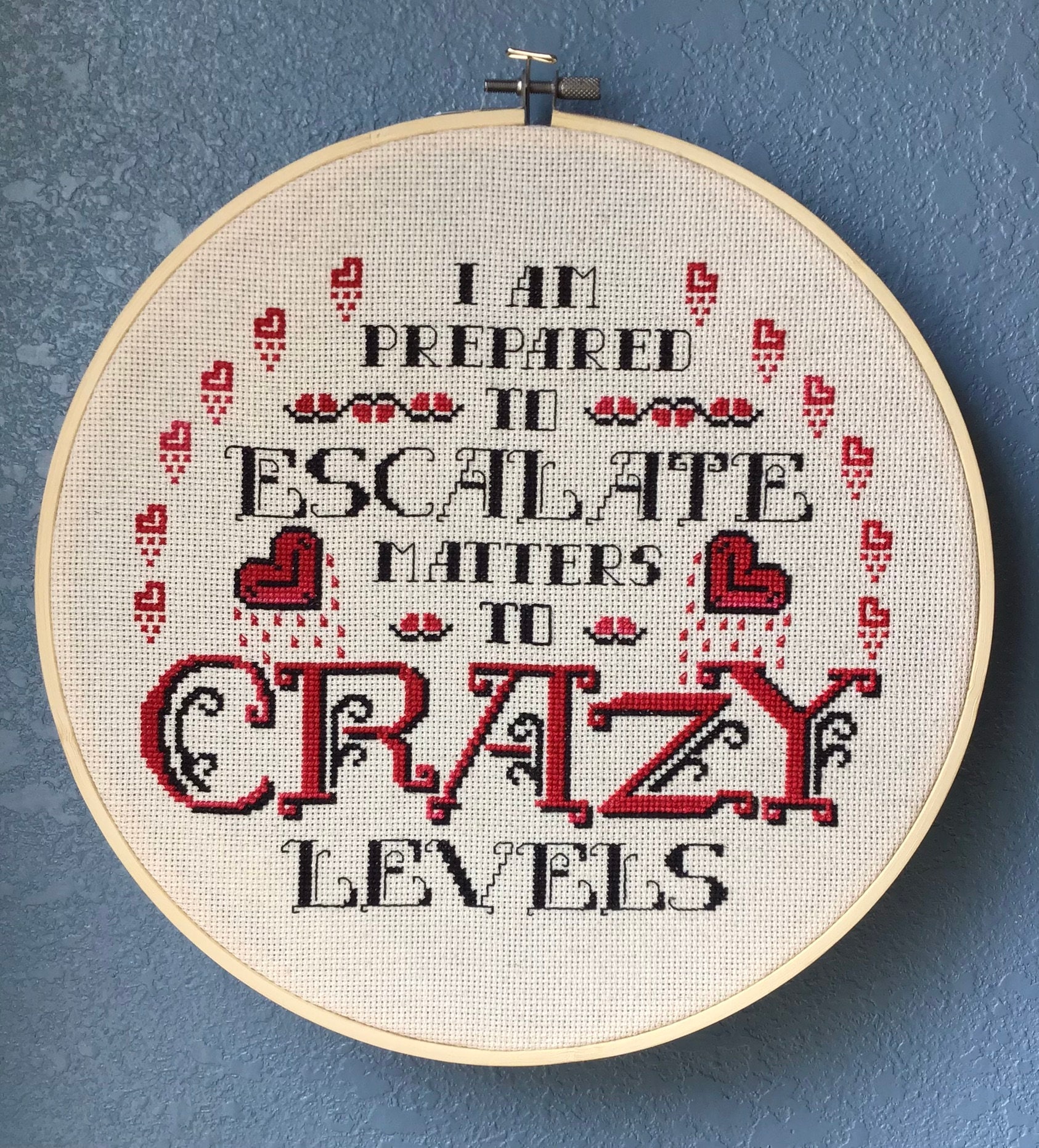 Nadja's Promise, What We Do in the Shadows Quote Cross Stitch ...