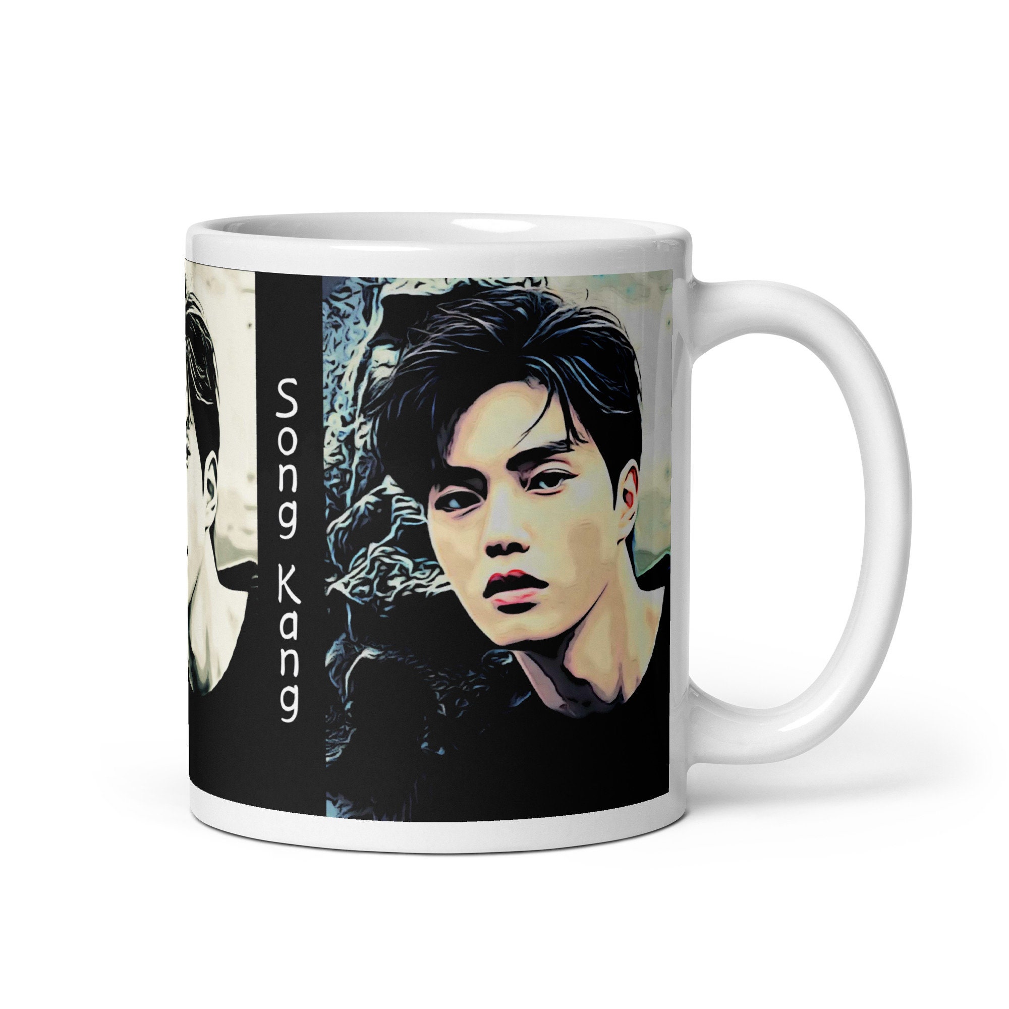 Song Kang Korean Mug, K Drama Lover Coffee Mug, Coffee Cup, K Drama Fan ...