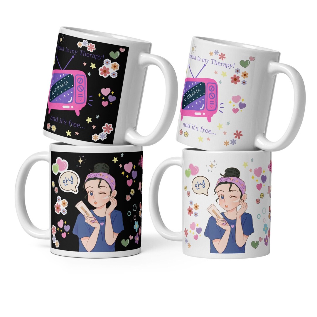 Korean Mug, K Drama Lover Coffee Mug, K Pop Lover Coffee Cup, K Drama ...