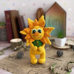 Crochet Pattern Doll Funny Sun. Tutorial Doll Sun in English in PDF ...