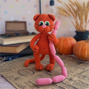 Crochet Pattern Doll Wizard Black CAT. TUTORIAL Cat in English in PDF ...