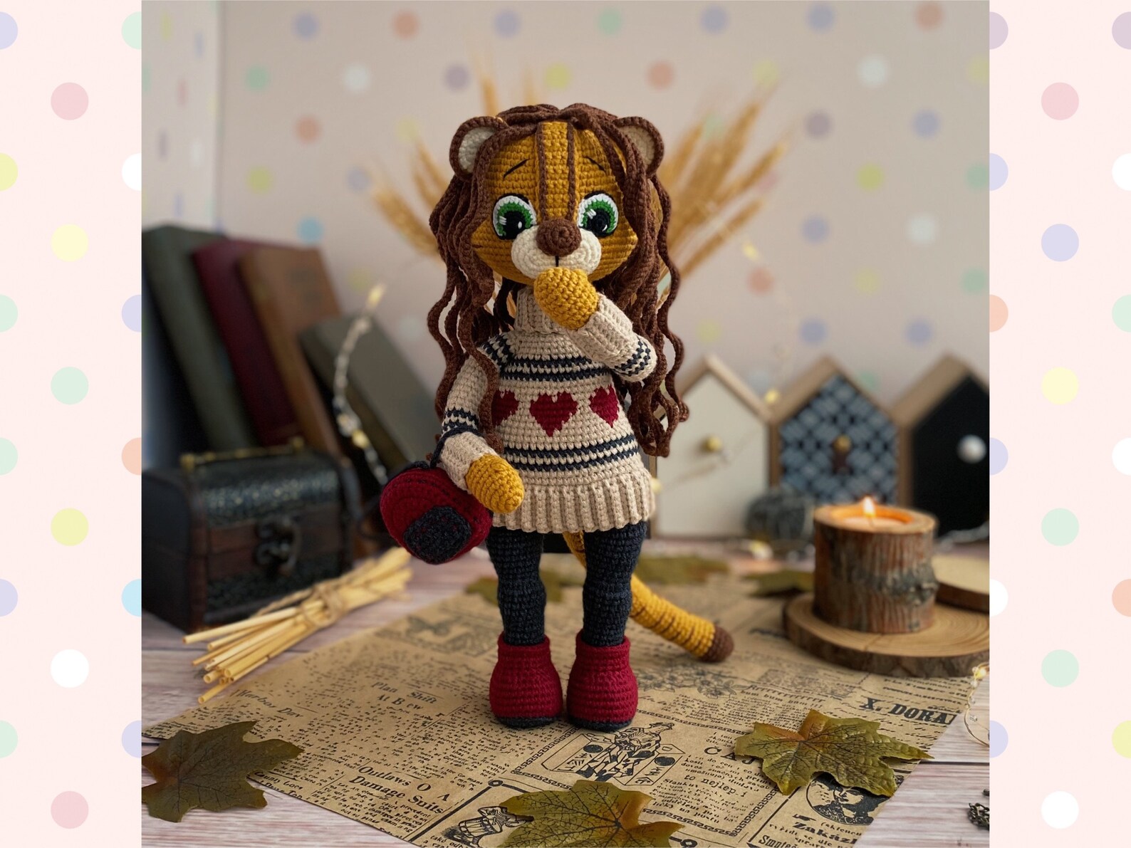 Crochet Pattern Doll Tiger. Amigurumi Pattern Tiger. TUTORIAL - Etsy