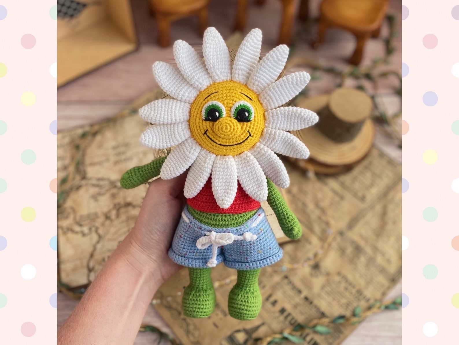 Crochet Pattern Doll Daisy. TUTORIAL Doll Daisy in English in - Etsy