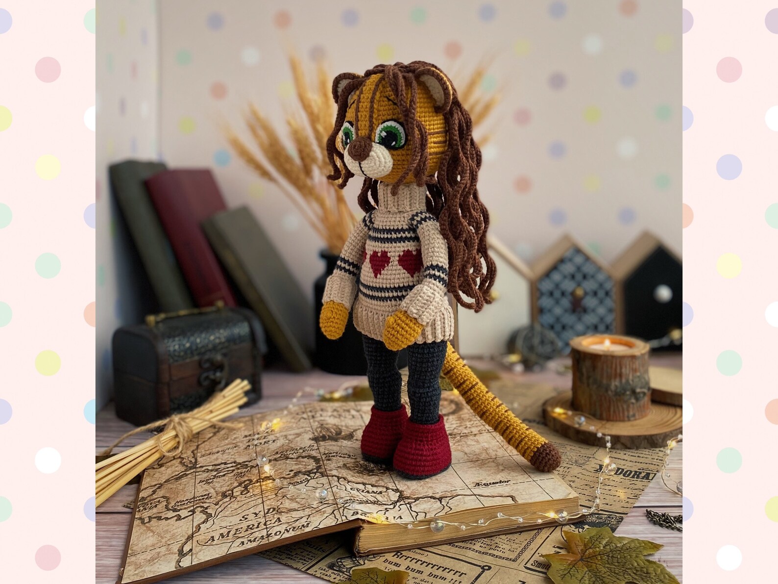 Crochet Pattern Doll Tiger. Amigurumi Pattern Tiger. TUTORIAL - Etsy