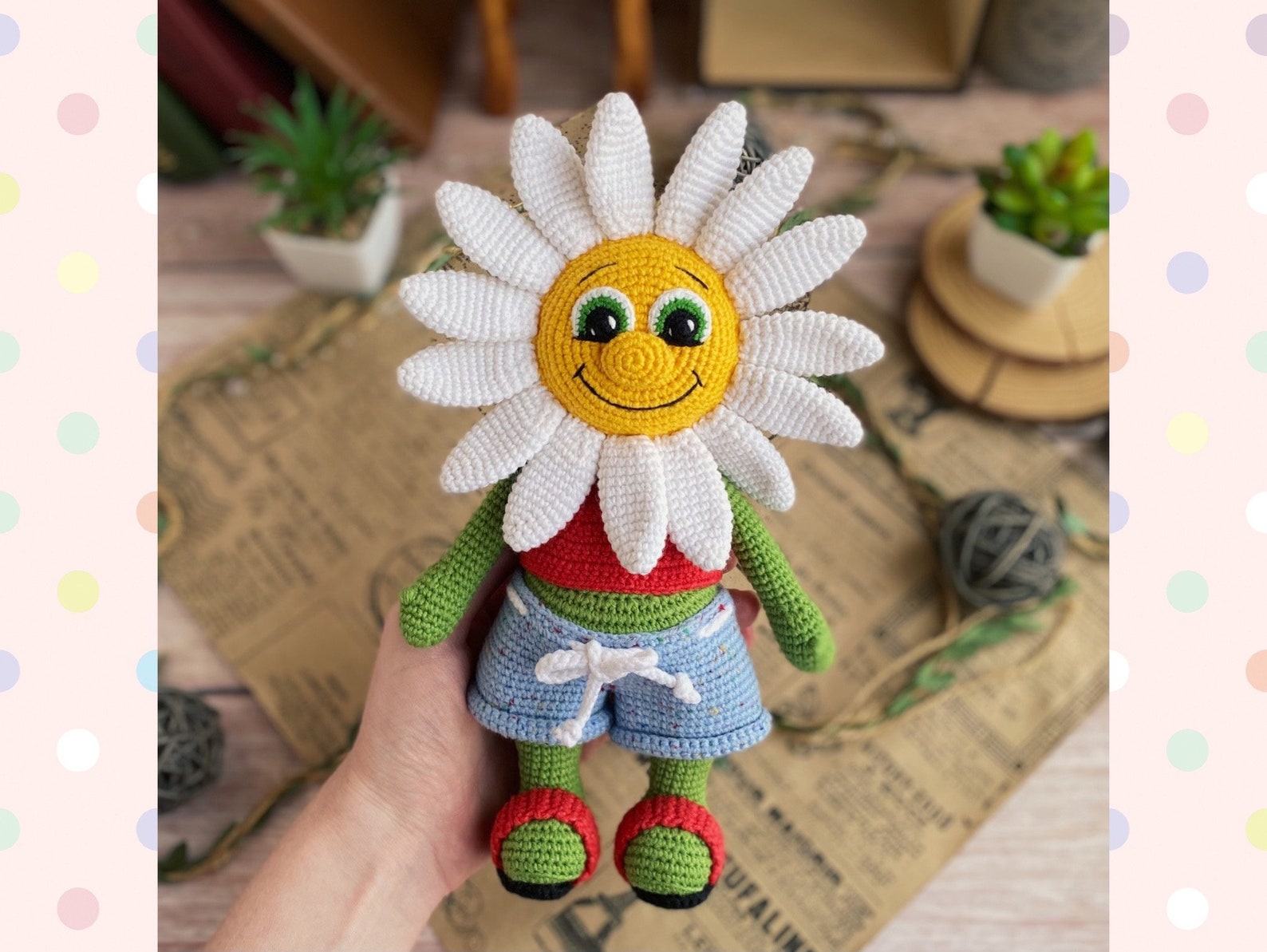 Crochet Pattern Doll Daisy. TUTORIAL Doll Daisy in English in - Etsy