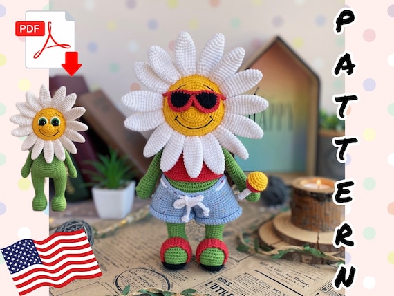 Crochet Pattern Doll Daisy. TUTORIAL Doll Daisy in English in - Etsy